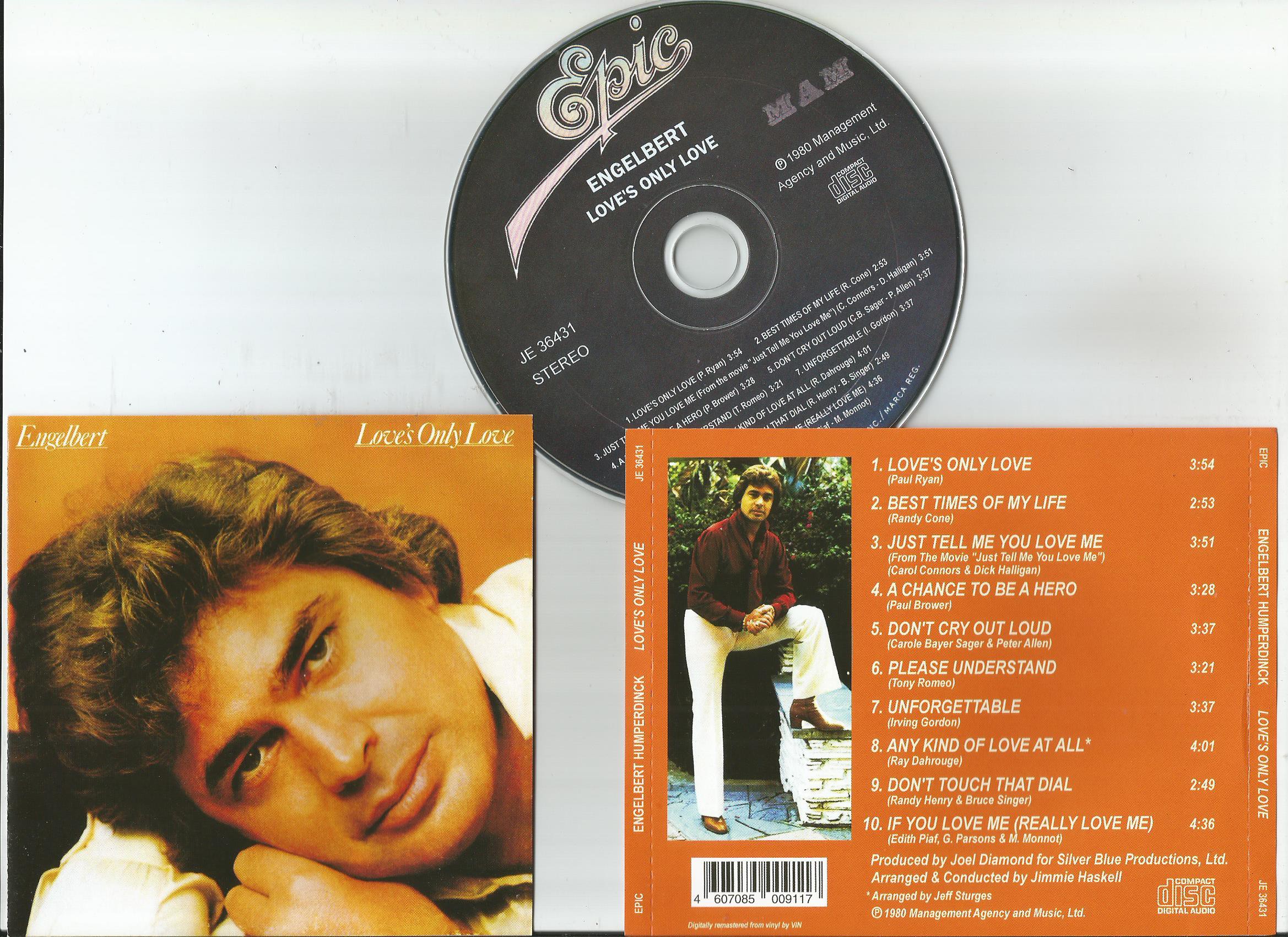 Engelbert Humperdinck Love Is All Records, LPs, Vinyl and CDs - MusicStack