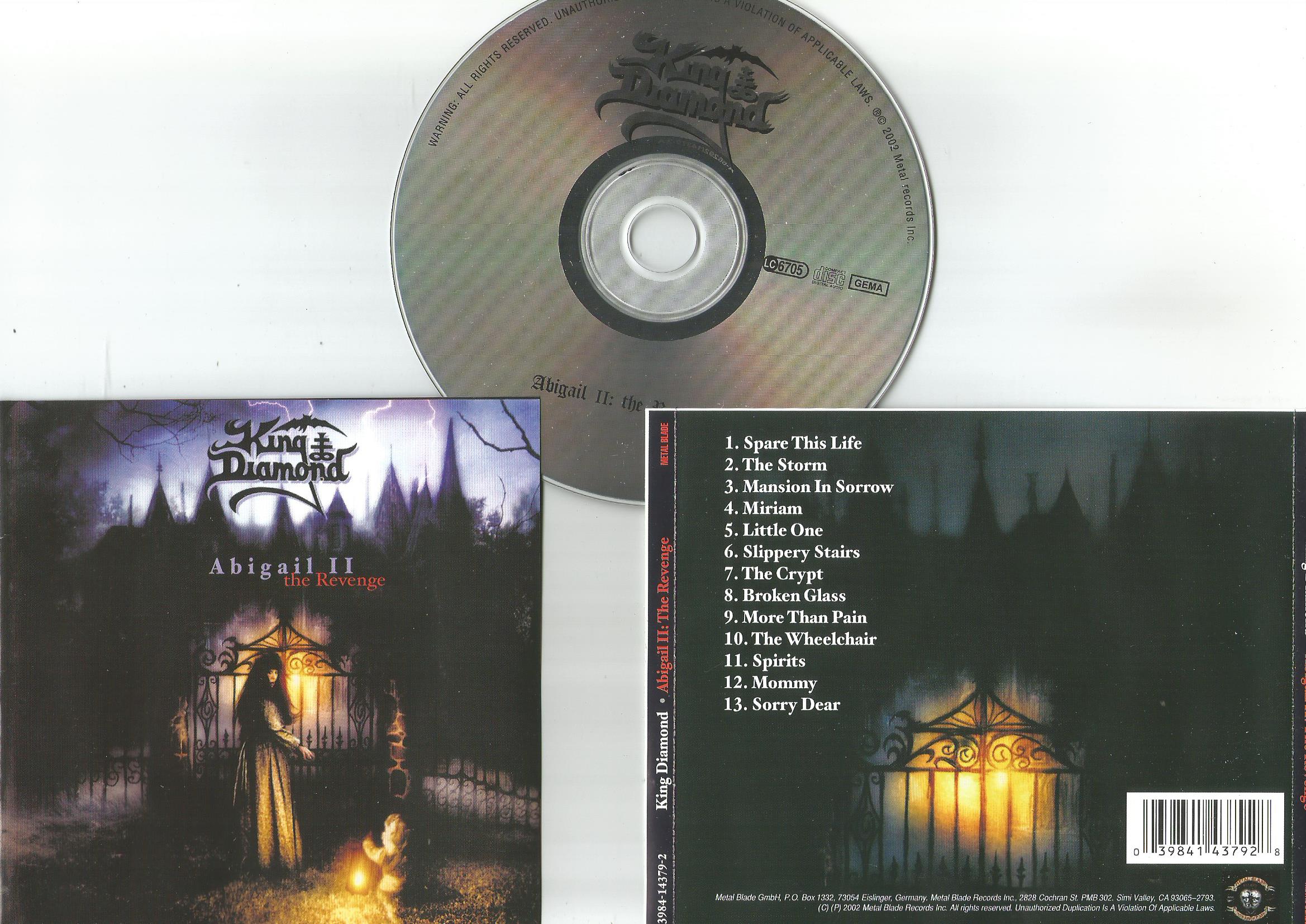 King Diamond Abigail (Vinyl Records, LP, CD) on CDandLP