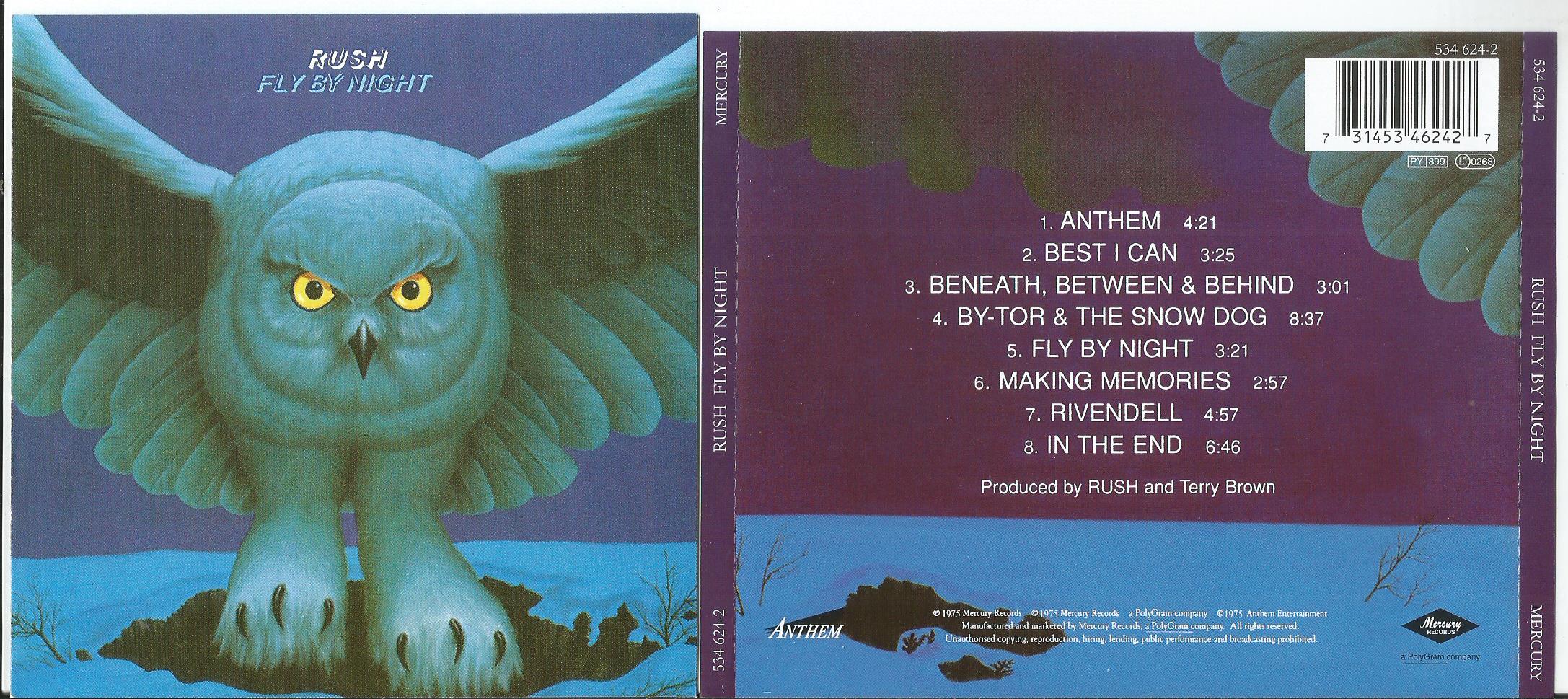Album Fly by night de Rush sur CDandLP