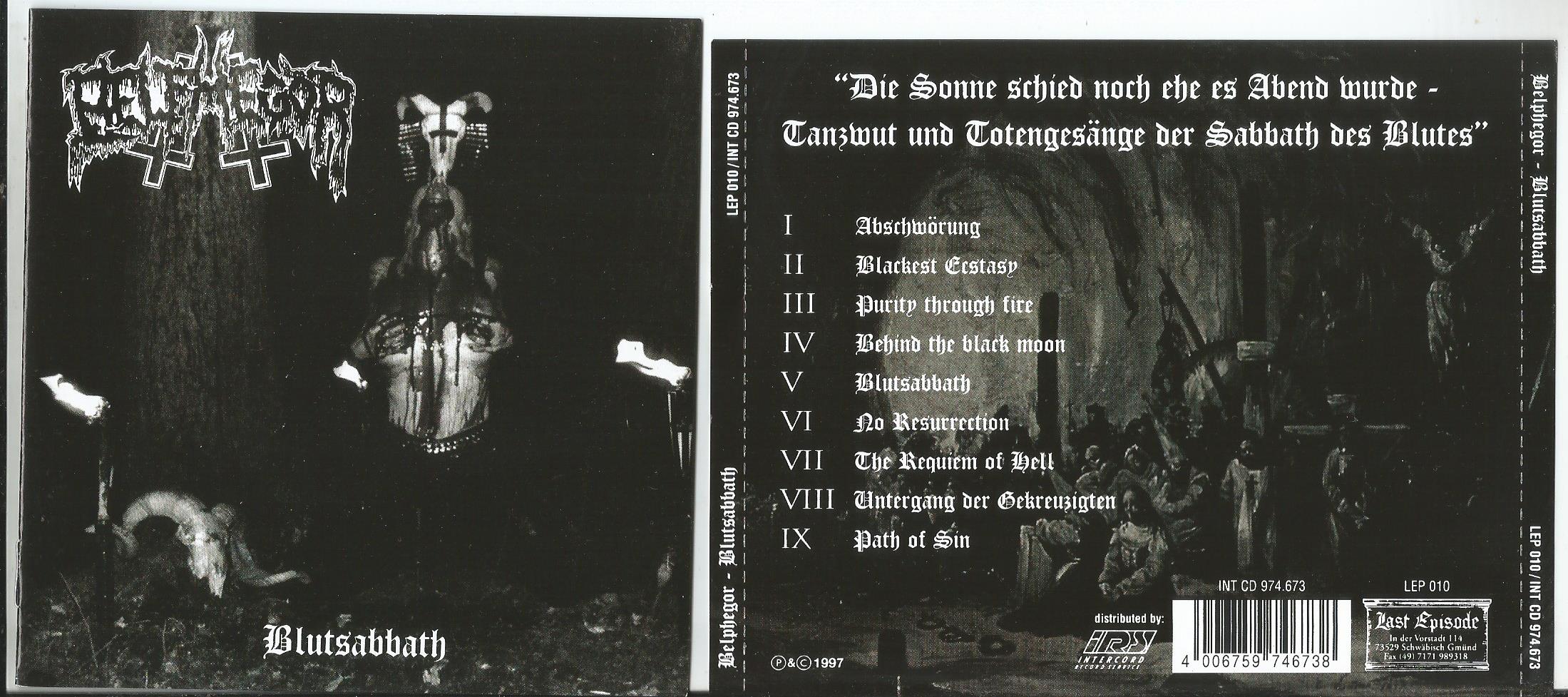 Belphegor vinyl, 76 LP records & CD found on CDandLP