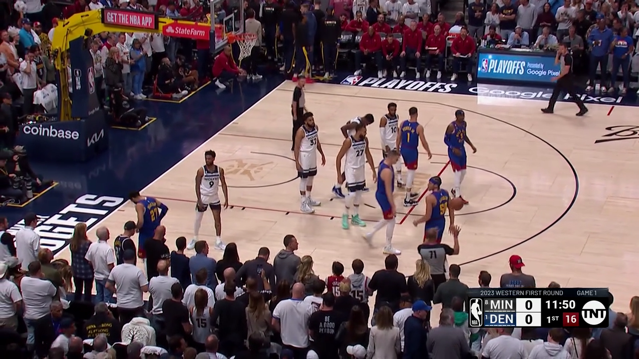 NBA Playoffs 2023 / West / 1st Round / Game 1 / 16.04.2023 / {Minnesota ...